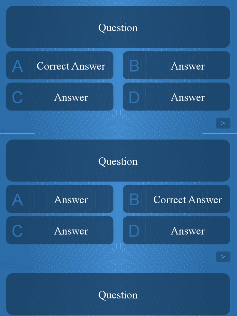 Multiple Choice Template | PDF