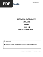 Scan Manual ALP CL 32 S | PDF | Sterilization (Microbiology) | Steam