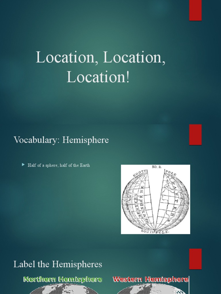 Absolute vs. Relative Location Explained | PDF