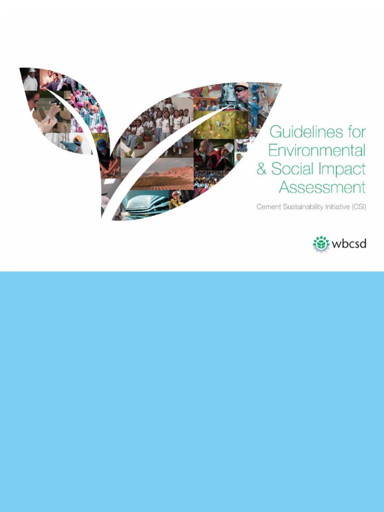 Guidelines For Environmental & Social Impact Assessment PDF | PDF ...