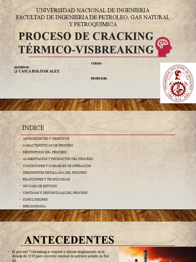 Proceso Visbreaking (Casca, Mendoza) | PDF | Refinería de petróleo ...