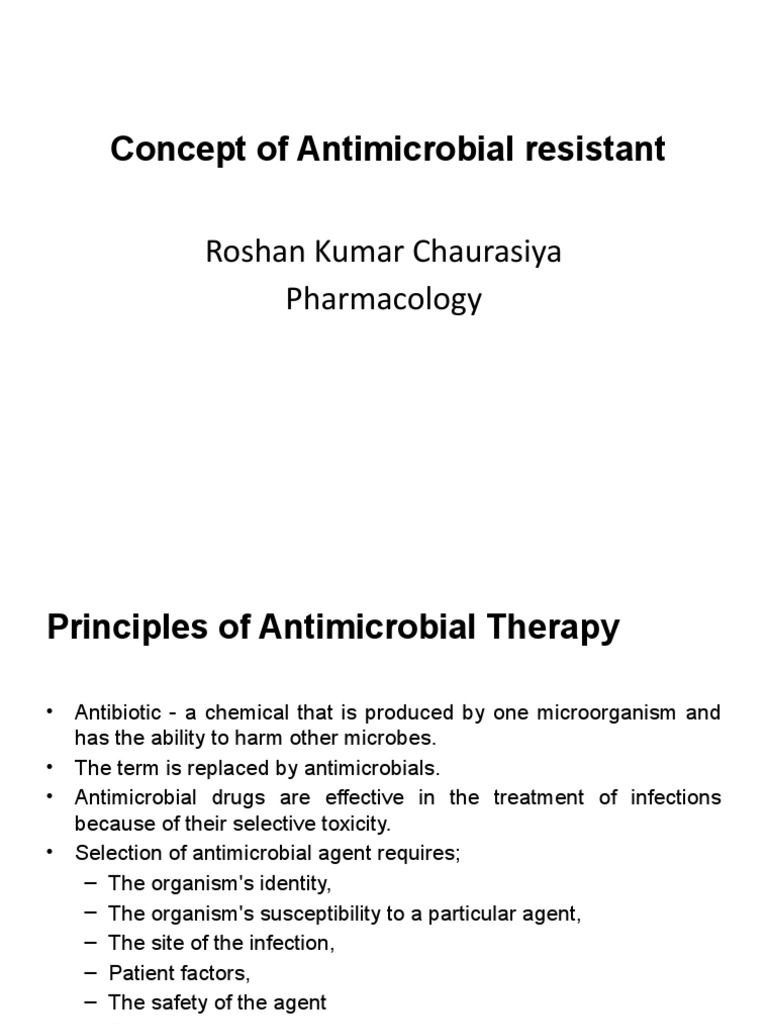 Microbial Resistance | PDF | Antimicrobial Resistance | Drug Resistance