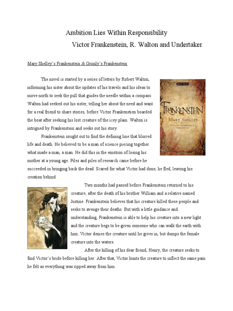 Gothic Literature Enthusiasts | PDF | Frankenstein | Mary Shelley
