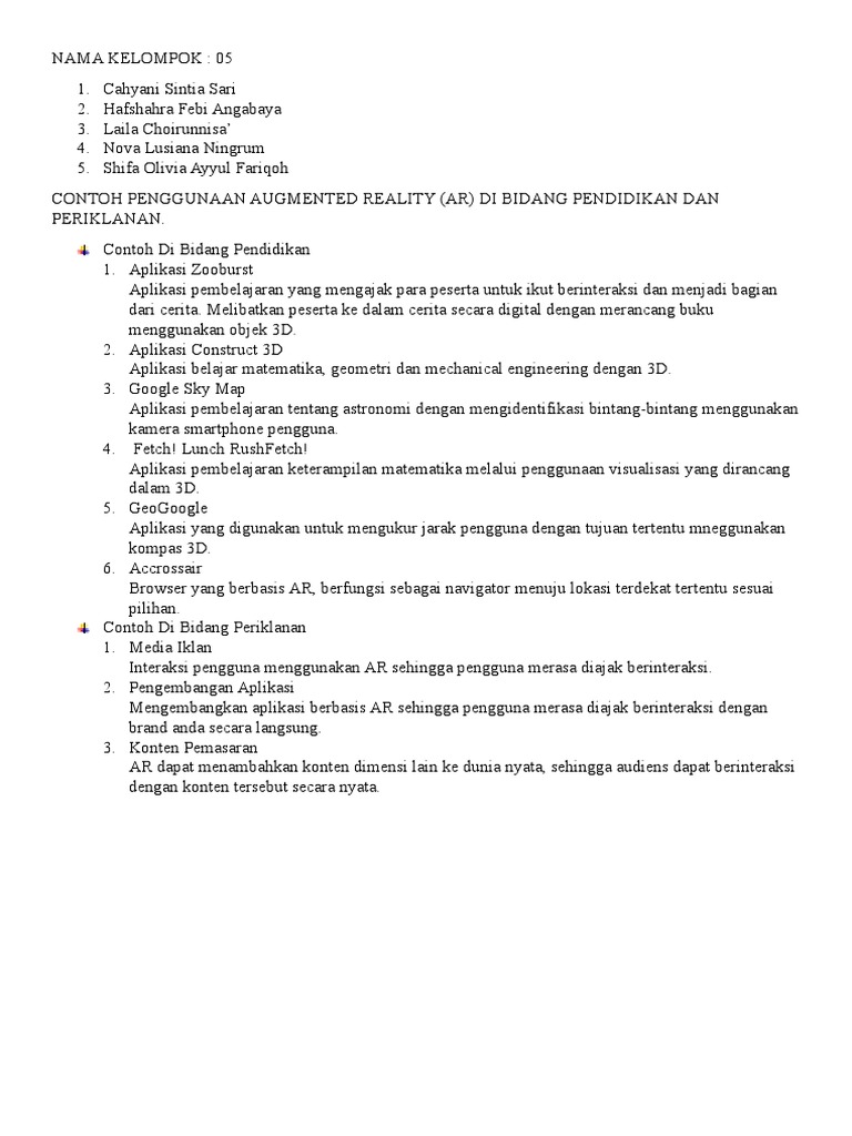 Ringkasan Presentasi Kelompok 5 | PDF