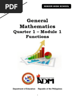 GenMathG11 Q1 Mod4 ExponentialFunctions v3 PDF | PDF | Function (Mathematics) | Exponentiation