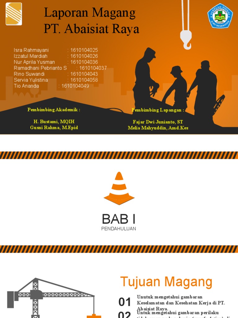 Laporan Magang K3 | PDF