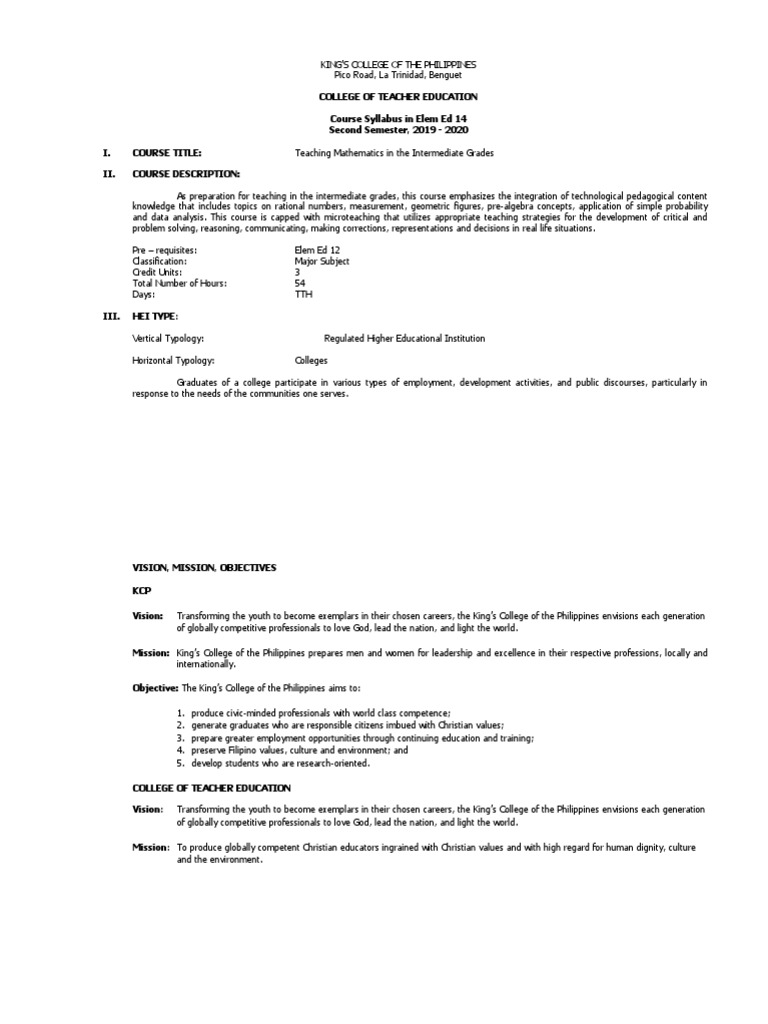 Teaching Math in The Intermediate Grades | PDF | Test (Assessment ...