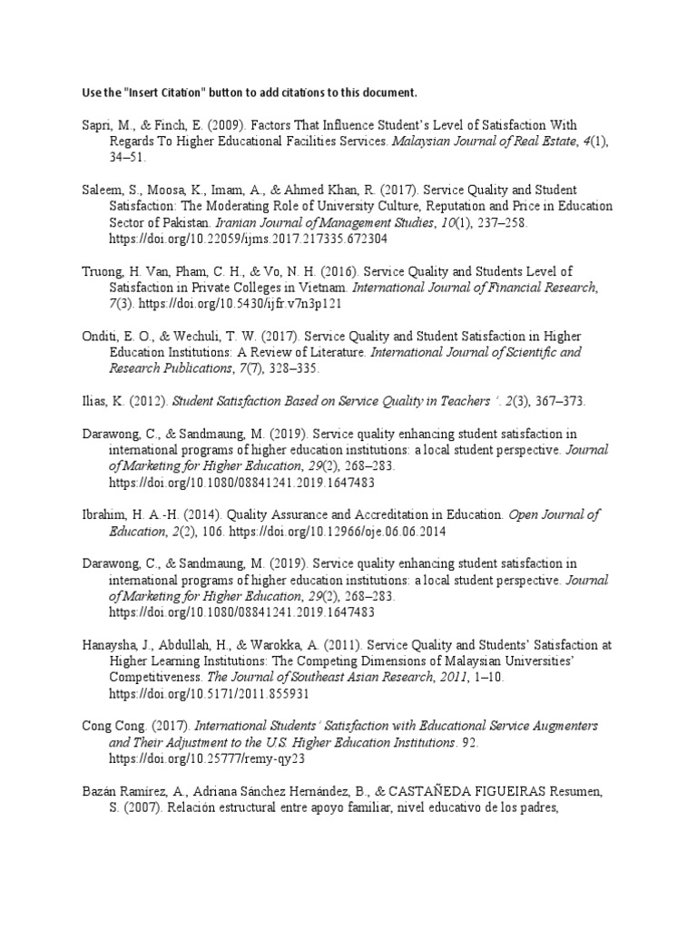 Use The "Insert Citation" Button To Add Citations To This Document ...