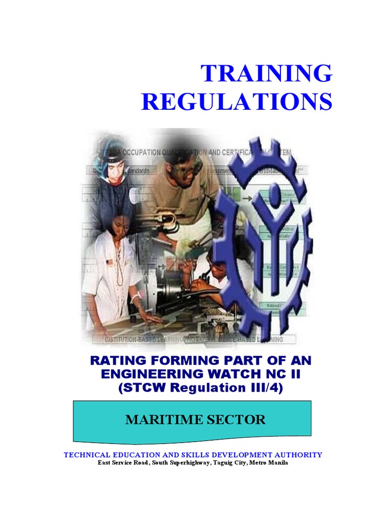 TR Rating Forming Part of An Engineering Watch NC II (III-4) | PDF ...