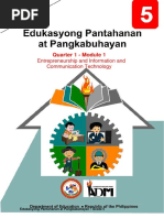 EPP5 Q1 Module-1 | PDF