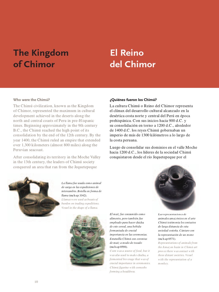 El Reino Chimor: Cultura y Economía Chimú | PDF | Agricultura | Cultura ...