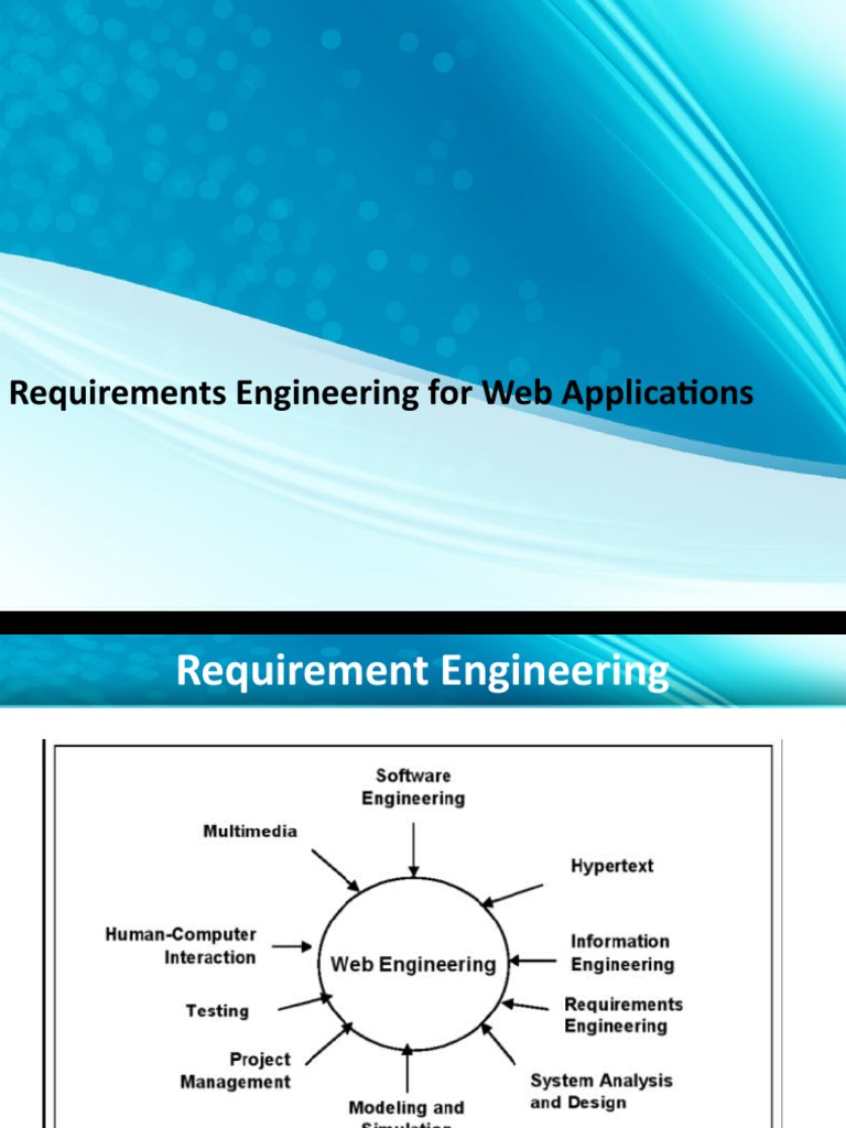 Requirements Engineering For Web Applications | PDF | Proxy Server | Web Server