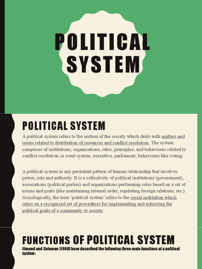 Overview of Political Systems | PDF | Authoritarianism | Democracy