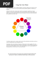 Primary and Secondary Colors | PDF | Yellow | Color