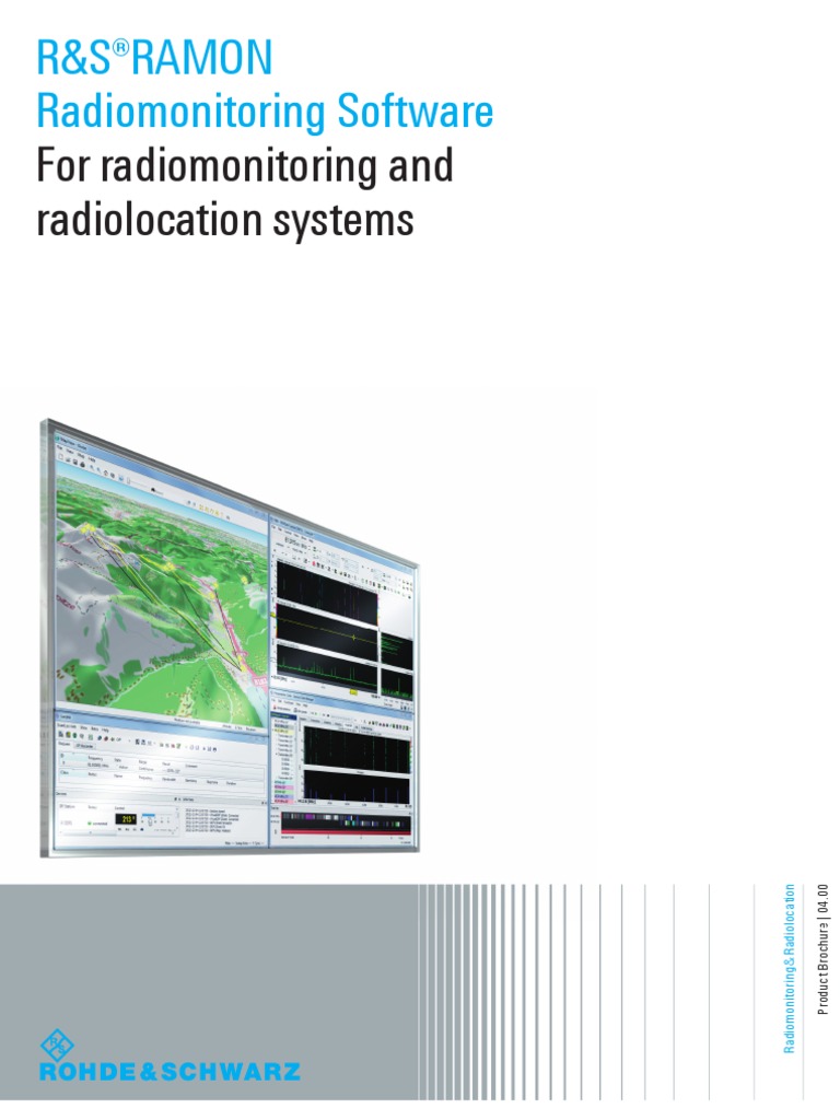 For Radiomonitoring and Radiolocation Systems: R&S®Ramon ...