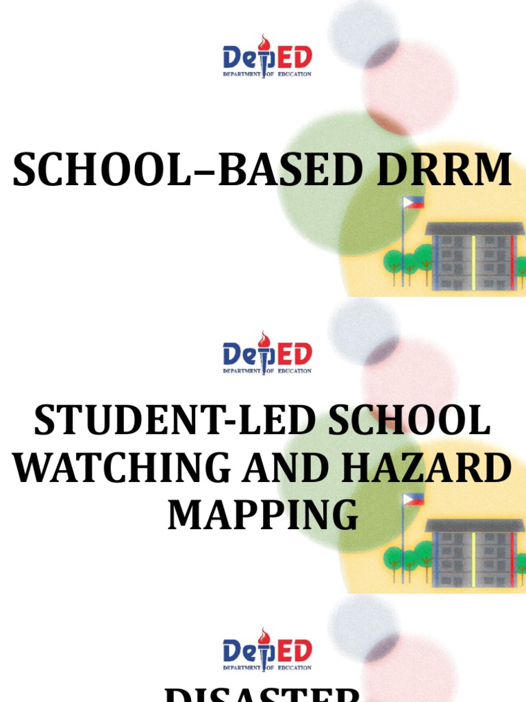 Presentation - School-Based DRRM | PDF | Hazards | Emergency Management