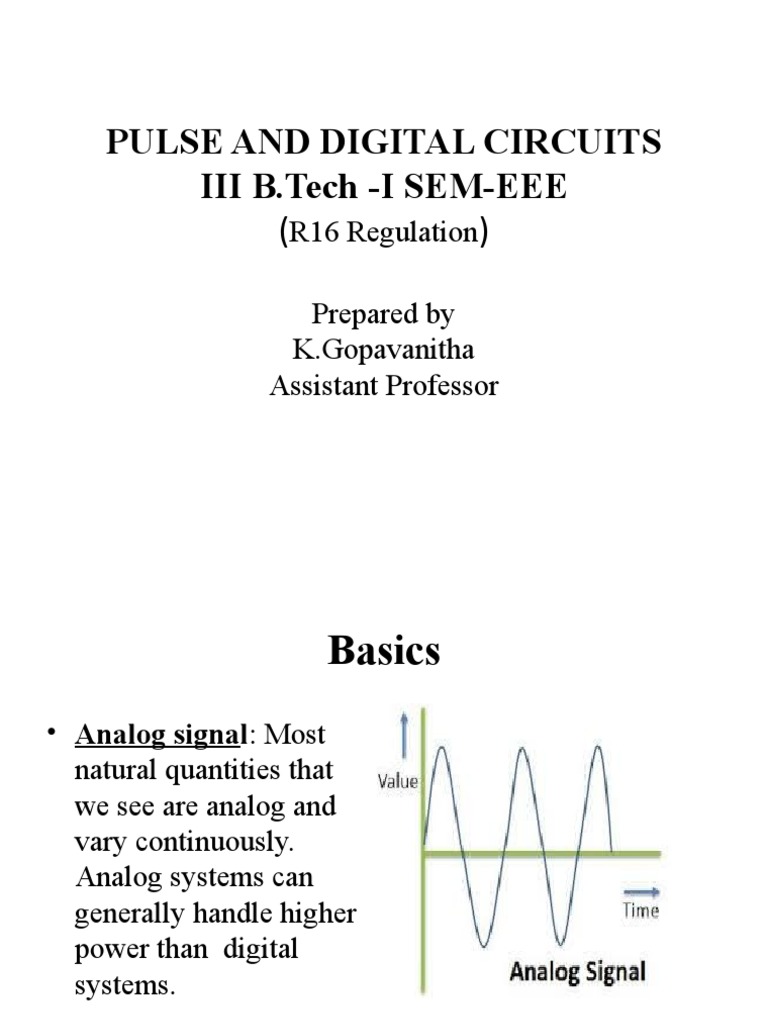 PDC Unit 1 PPT VL | Download Free PDF | Low Pass Filter | Digital Signal