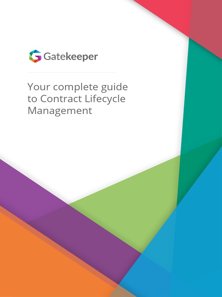 Complete Guide To Contract Lifecycle Management PDF | PDF | Life Cycle ...