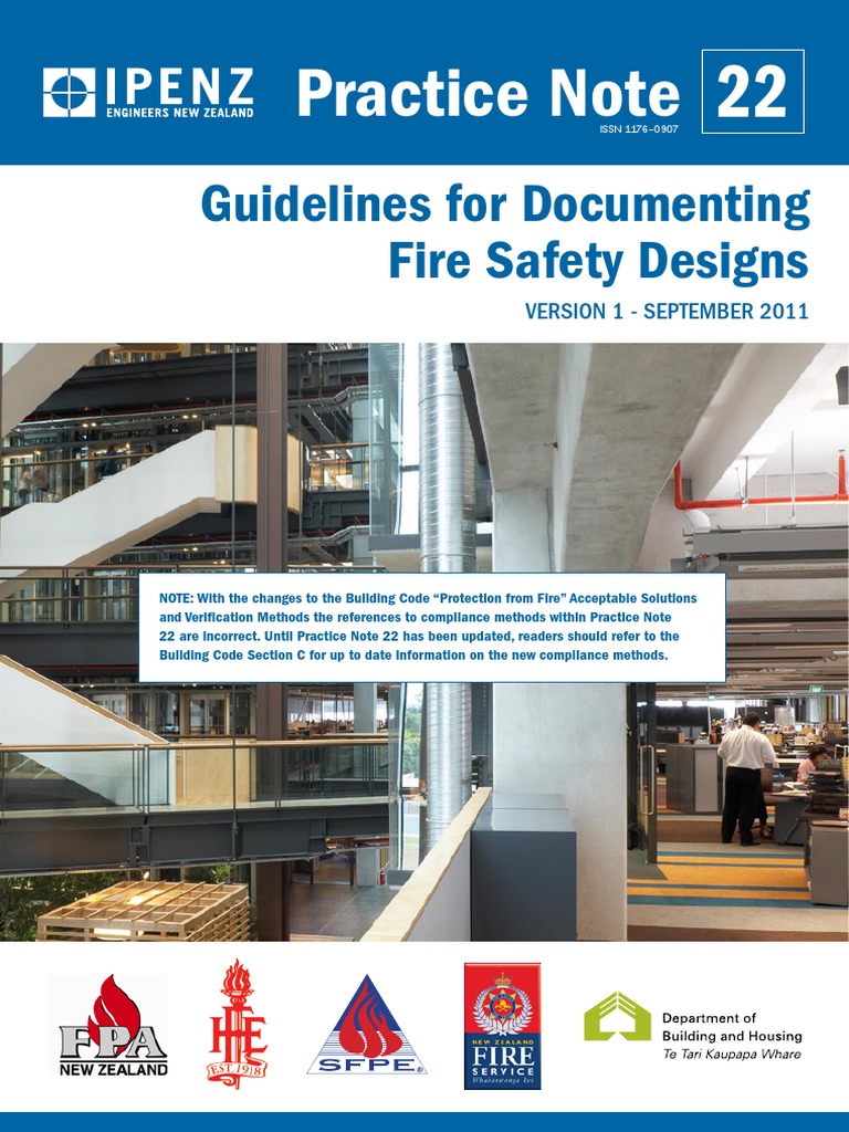Guidelines For Documenting Fire Safety Designs: Practice Note | PDF ...
