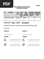 BORANG AKUAN PENERIMAAN at PENOLAKAN BAP RM100 | PDF