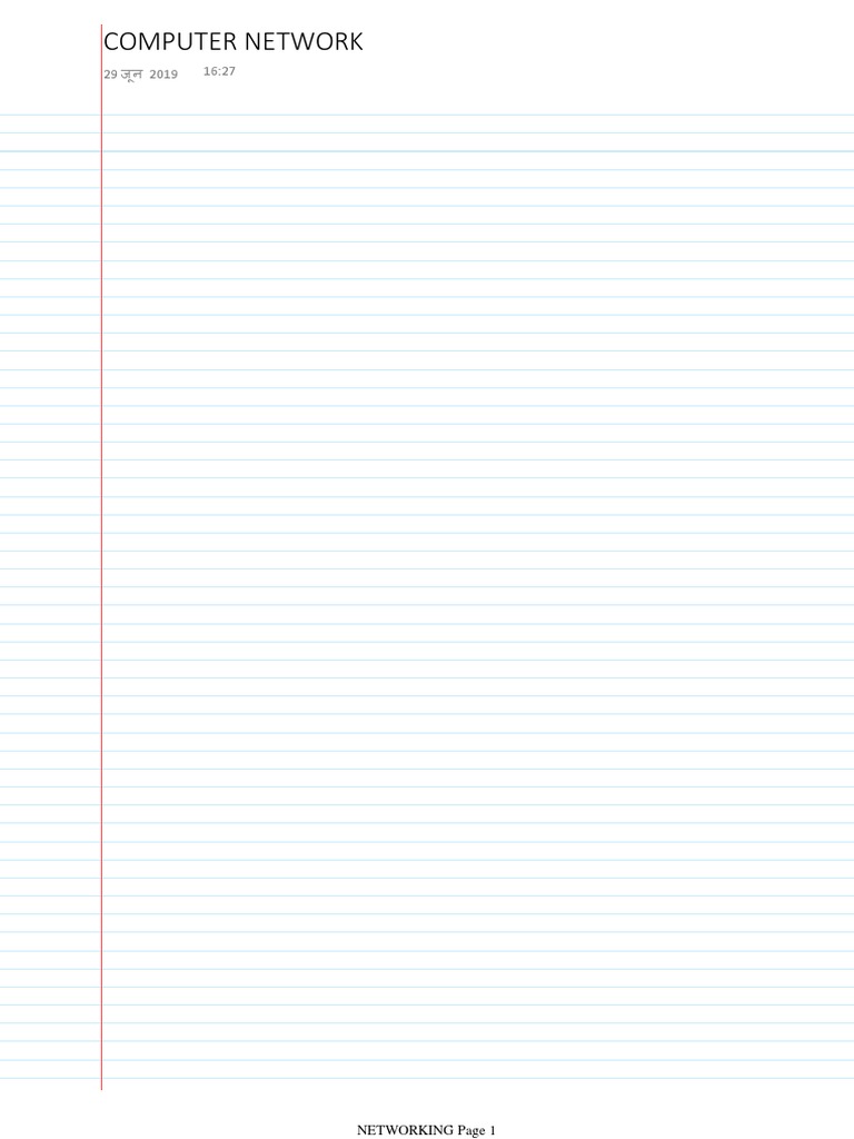 Networking PDF | PDF | Network Topology | Computer Network