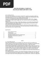 Program Kerja Ekstrakurikuler Seni Tari | PDF