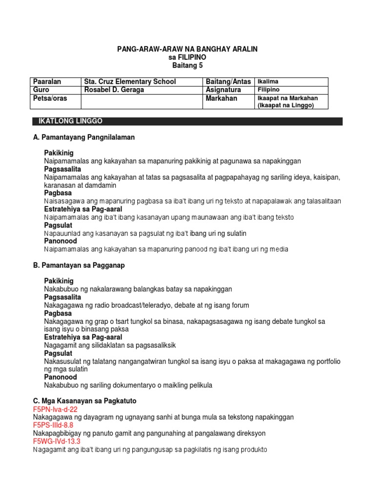 DLP Q4 Week 4 | PDF