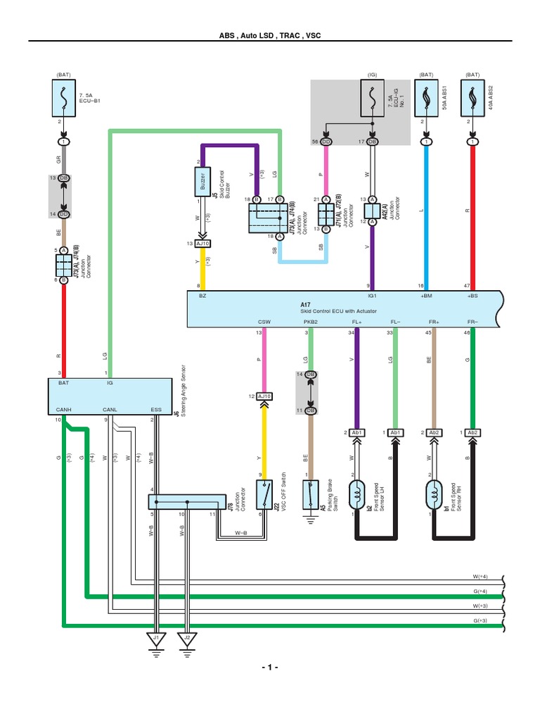 2007 Toyota Tundra Wiring Harness Diagram