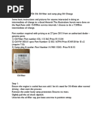 Service Maintenance Package Isuzu D Max Standard 1.9L 4x4 AT 2023 | PDF ...