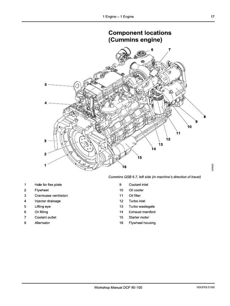 Engine Cummin QSB 6.7 PDF | PDF