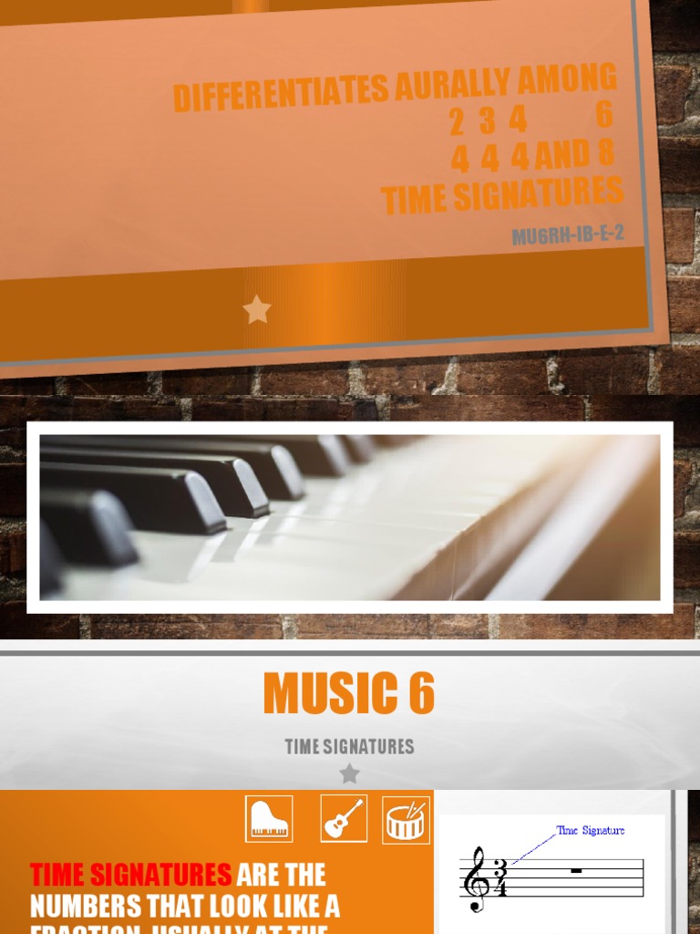 Lesson 2 Time Signatures | PDF | Poetics | Musical Forms