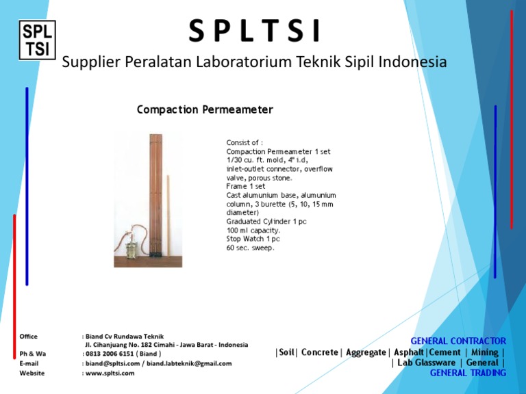 Compaction Permeameter PDF | PDF