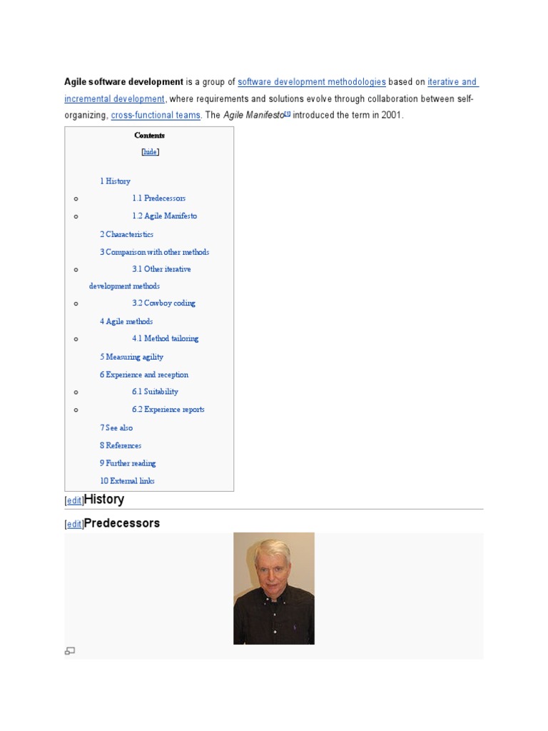 Agile Methodology | PDF | Agile Software Development | Software ...