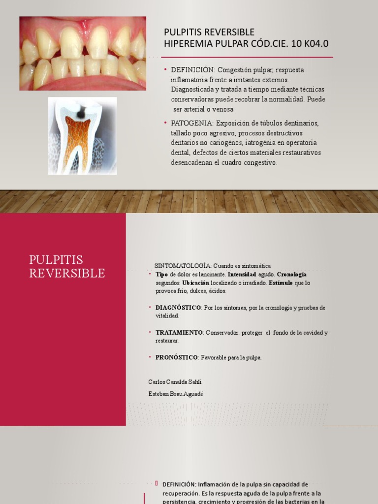 Patologias Pulpares y Periradiculares | PDF | Especialidades Medicas ...