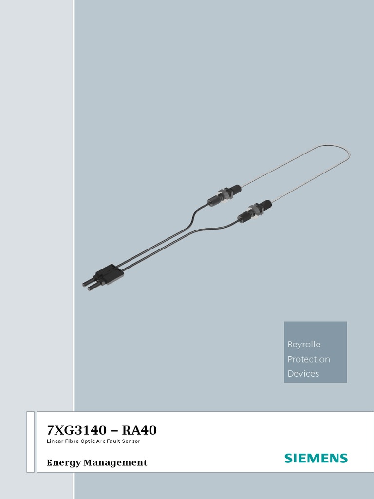 Reyarc RA40 Linear Arc Fault Sensor | PDF | Optical Fiber | Electrical ...