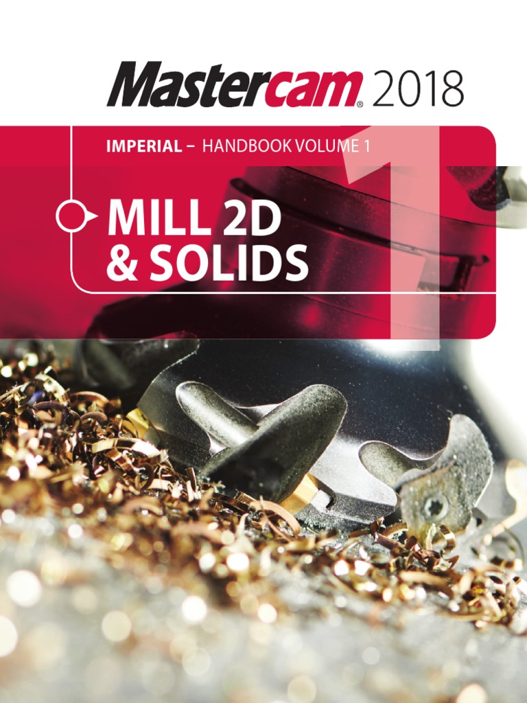 Mastercam 2018 Handbook Volume 1 PDF | PDF