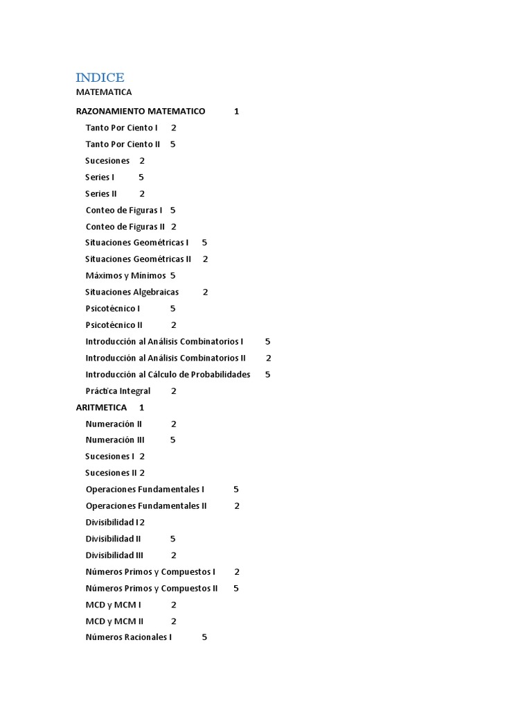 Indice Matematica 5to Tomo Ii | PDF | Funciones trigonométricas | Triángulo