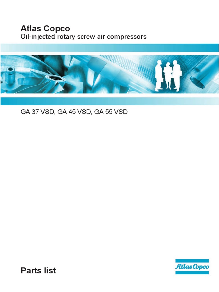 Manual GA 55 VSD Atlas Compresor PDF | PDF