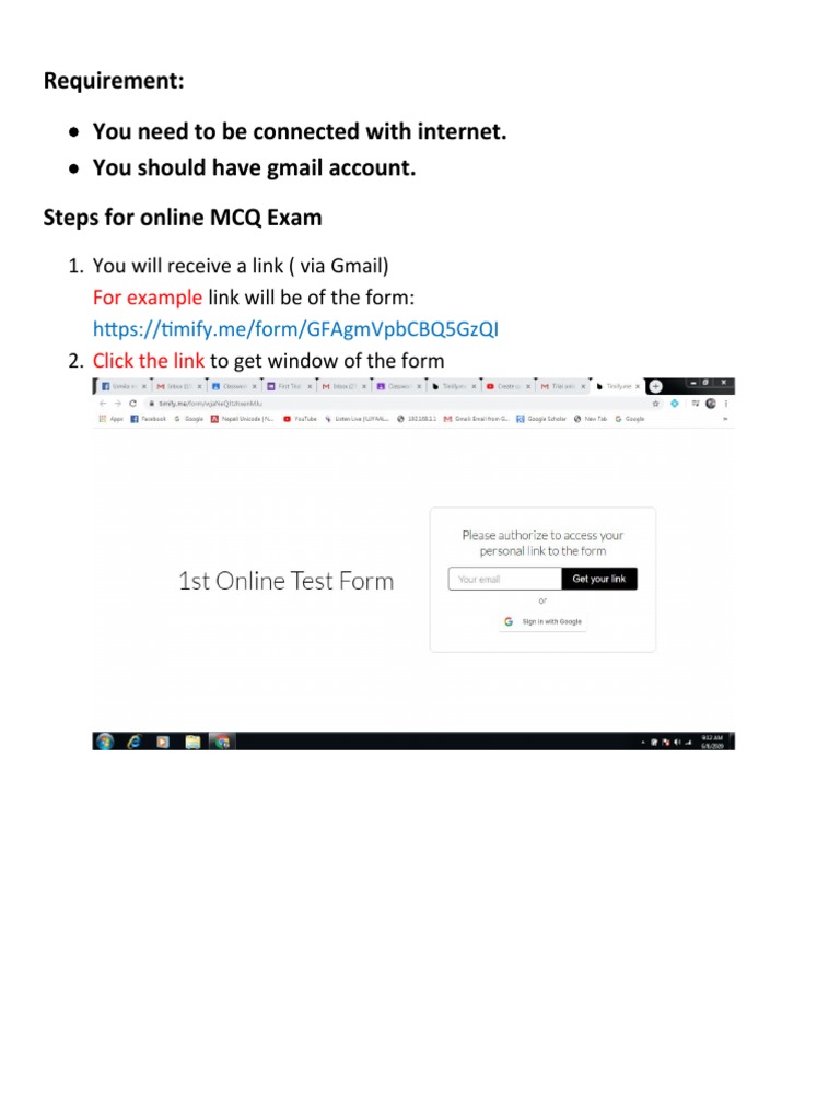 Online MCQ Exam: A 10-Step Guide to Taking a Multiple Choice Test via ...