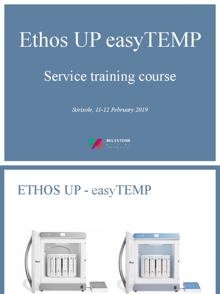 Ethos Up Easytemp: Service Training Course | PDF | Infrared | Transport ...