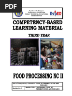 Grade 8 TLE-FOOD PROCESSING (Salting, Curing and Smoking) LAS | PDF ...