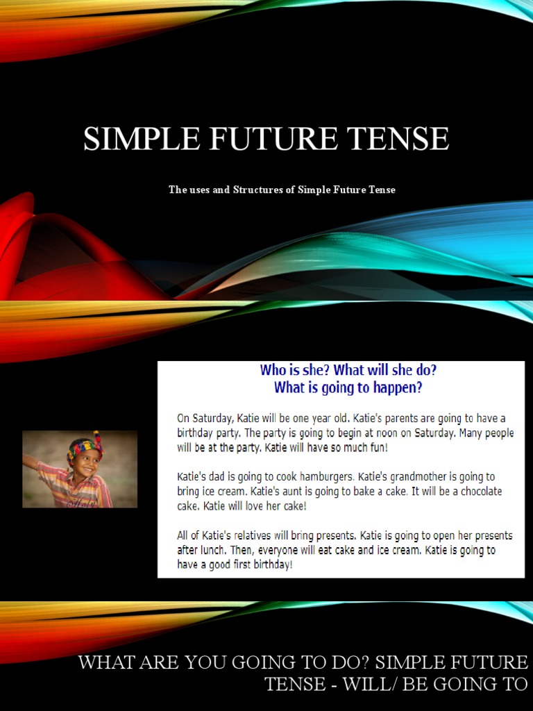 Simple Future Structure | PDF | Grammatical Tense | Verb