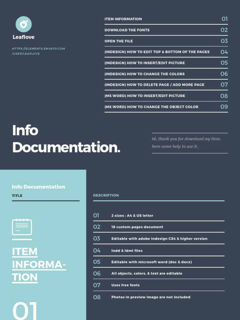 Info Documentation | PDF | Adobe Creative Suite | Microsoft Word