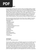 A Brief History of English Literature Notes | PDF | English Literature ...