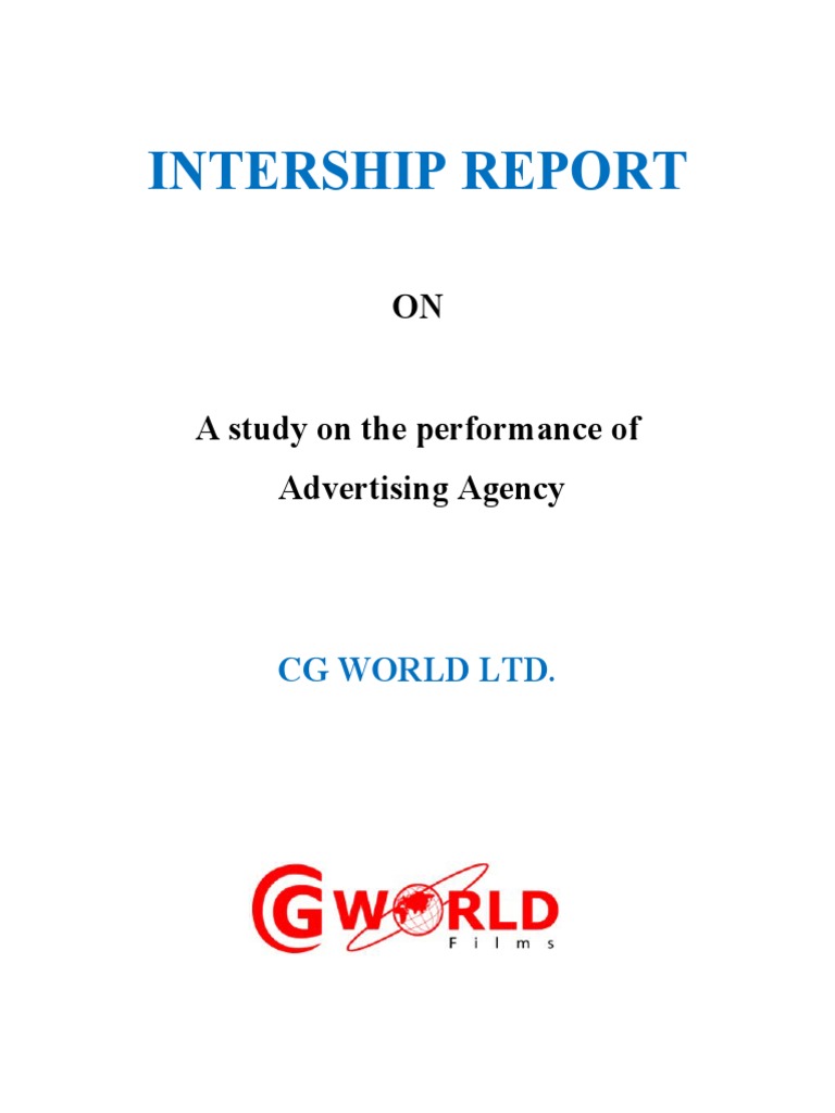 Internship Report | PDF | Solar Panel | Advertising