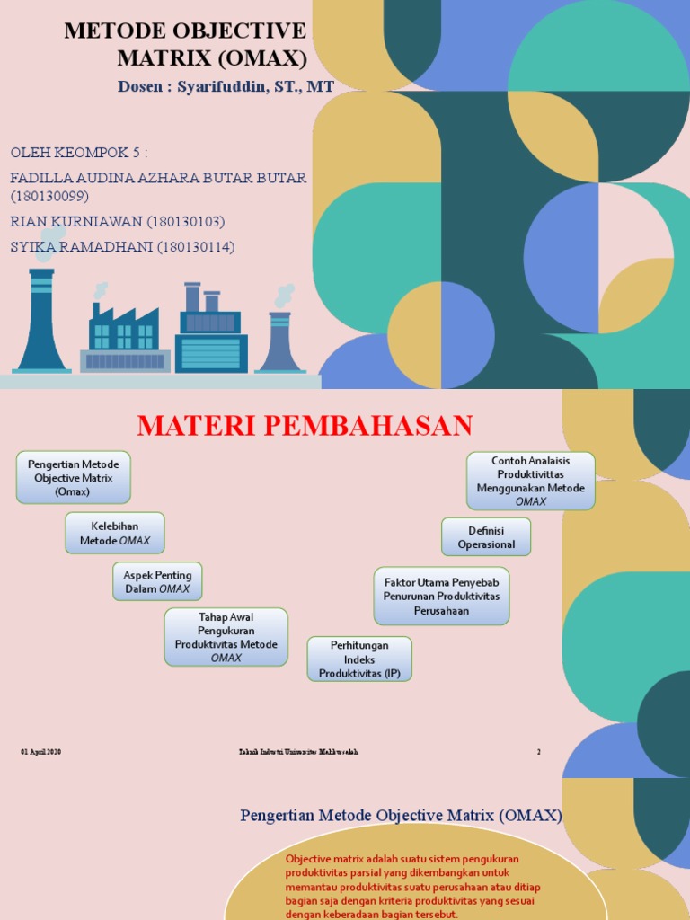 Metode OMAX untuk Peningkatan Produktivitas | PDF