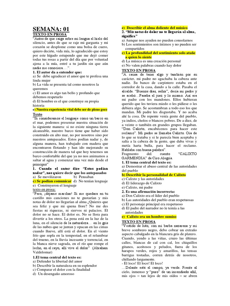 Raz. Verbal 2 PDF | PDF | Astronomía | Amor