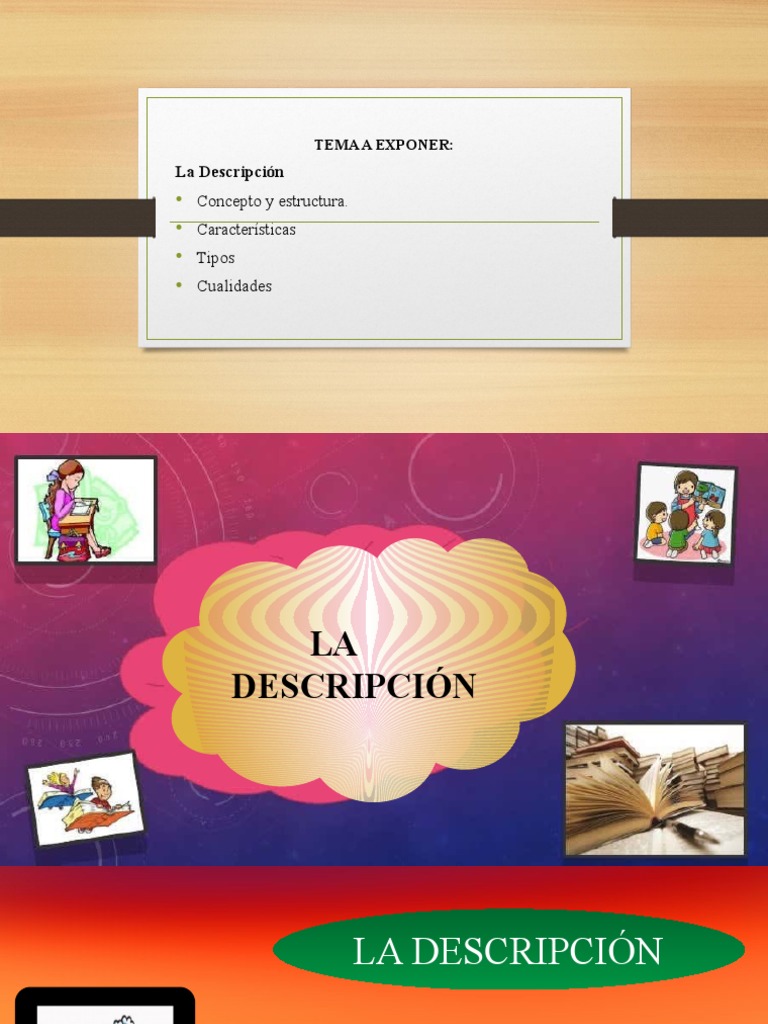 Tipos y Estructura de Descripción | PDF | Metáfora | Realidad