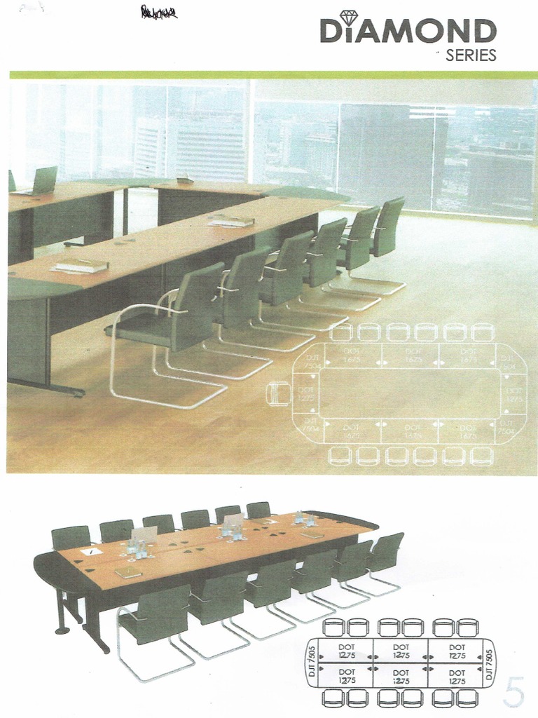 Brosur Meja Rapat PDF | PDF | Furniture | Consumer Goods