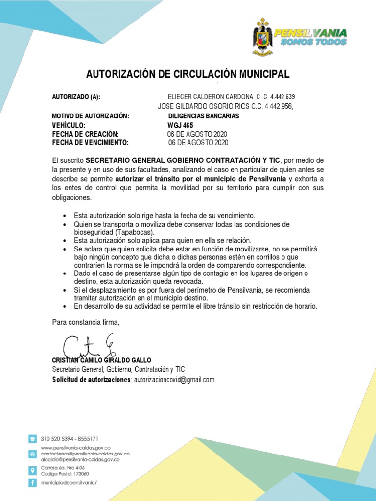 Eliecer Calderon Cardona | PDF